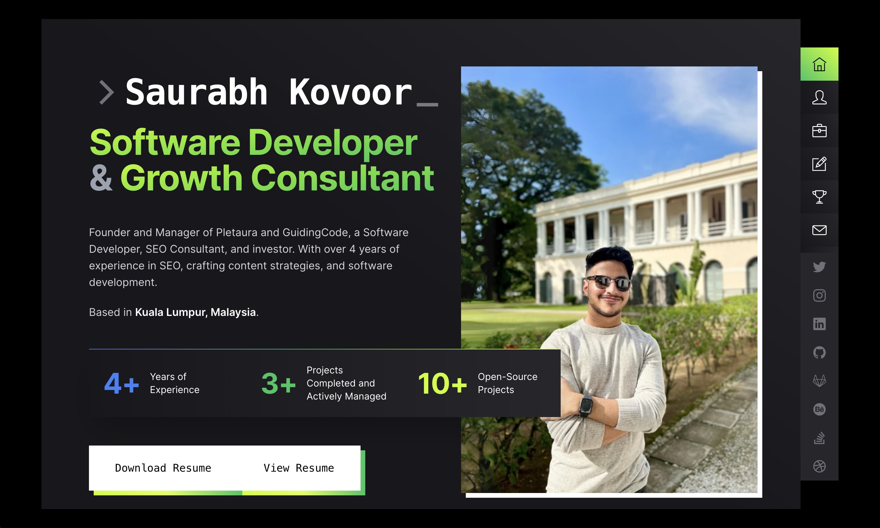 Saurabh Kovoor | Saurabh's Portfolio